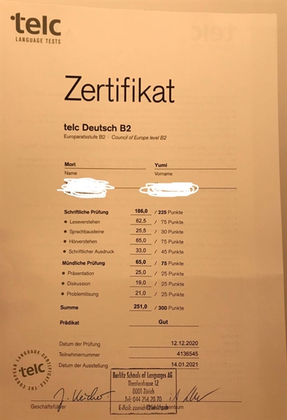 TELC Deutsch B2 Zertifikat online kaufen WhatsApp +31 6 87546855-111166 ...